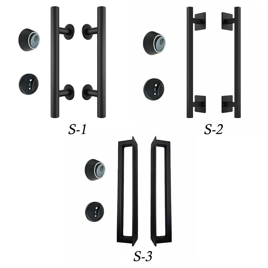 GID Thermal Break Iron Pivot Entry Door with Full Panel Glass