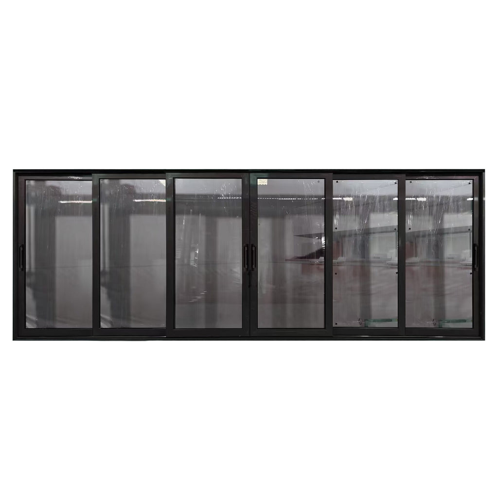 GID Modern Design Big Size 6 Panels Aluminum Alloy Sliding Door ASD005