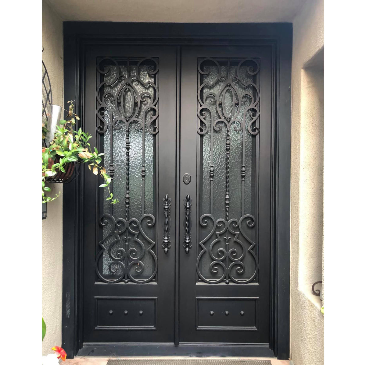 Custom Wrought Iron Doors