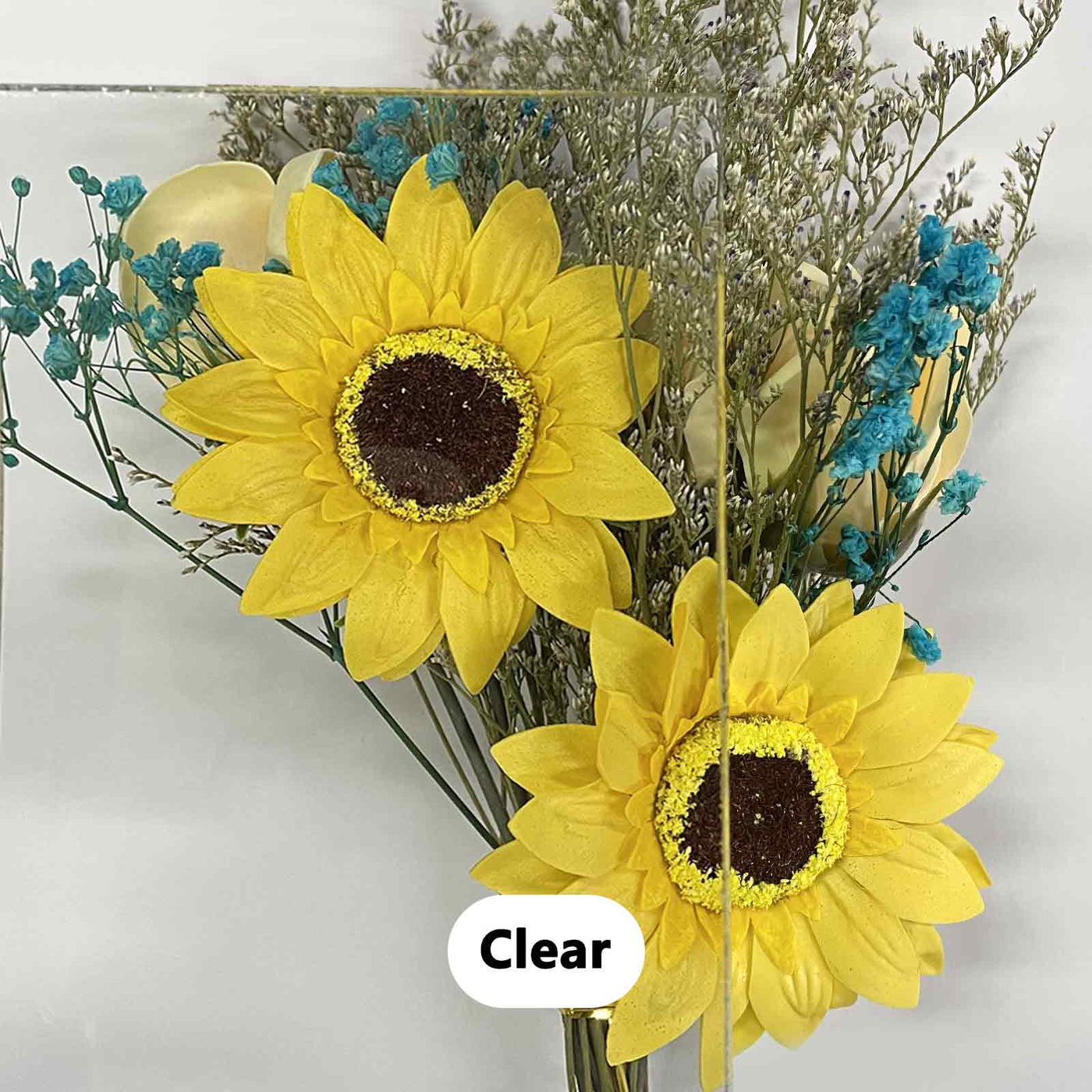 GID Aluminum Alloy Sliding Patio Door 2 Panels Clear Glass
