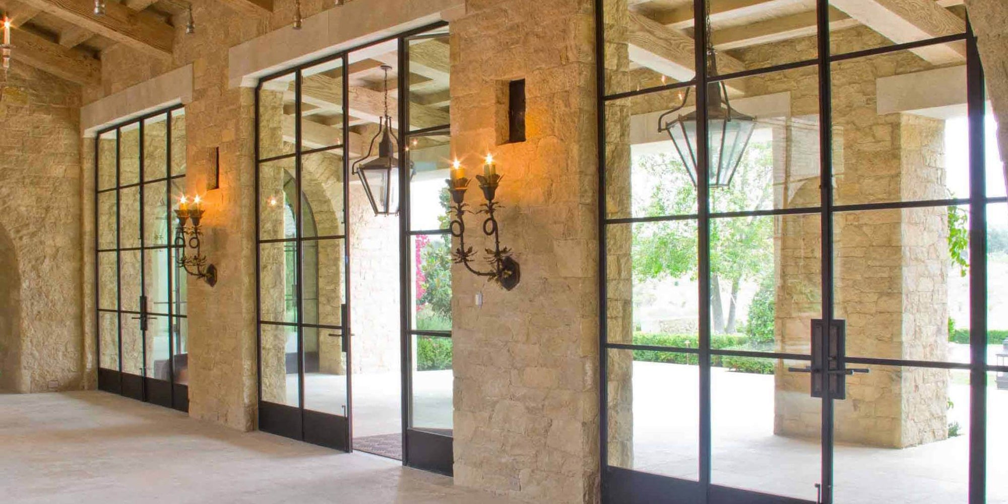 Luxury Wrought Iron Doors, Steel French Doors | Glory Iron Doors