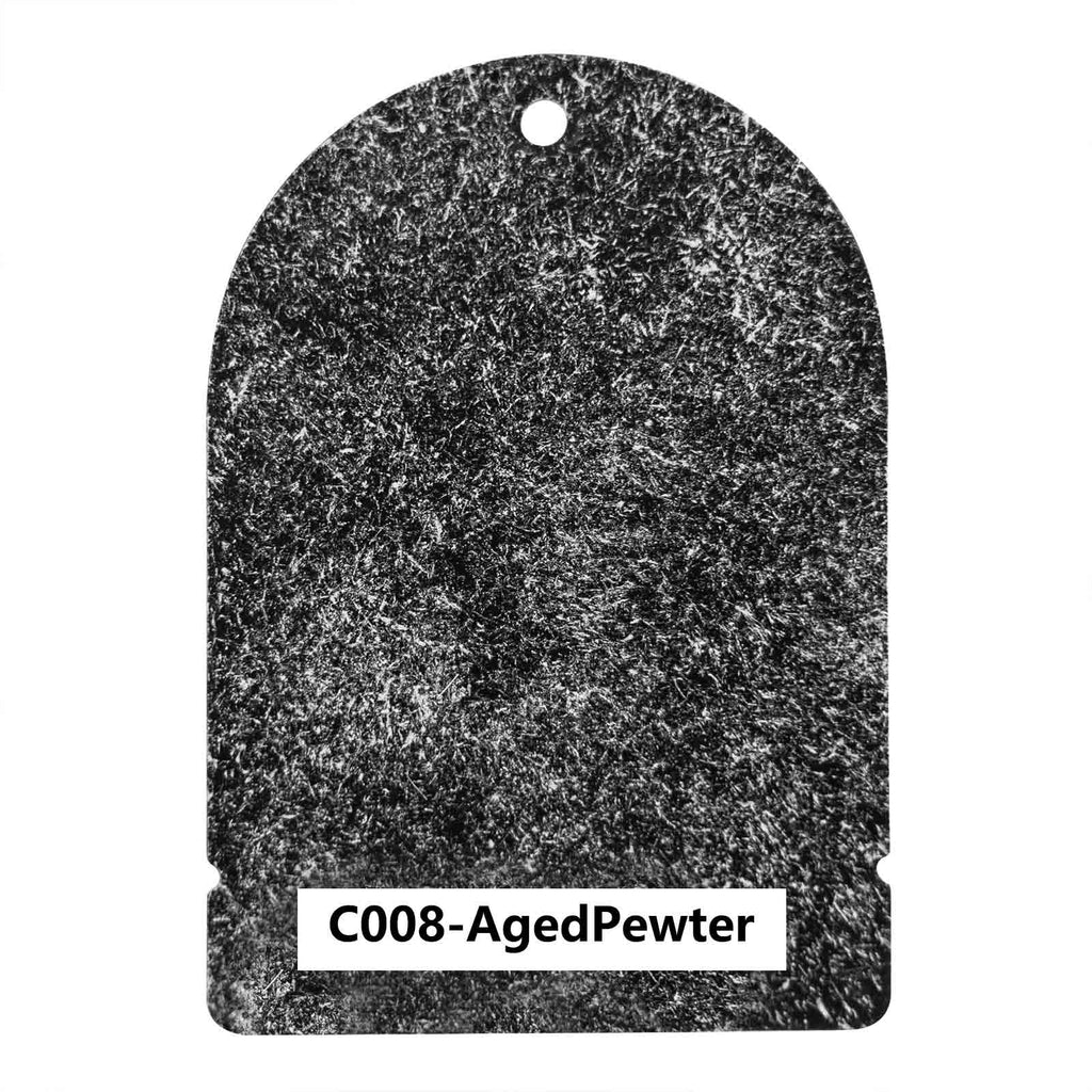 GID Iron Color Finish Sample C008 Aged Pewter