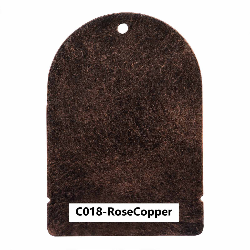GID Iron Color Finish Sample C018 Rose Copper